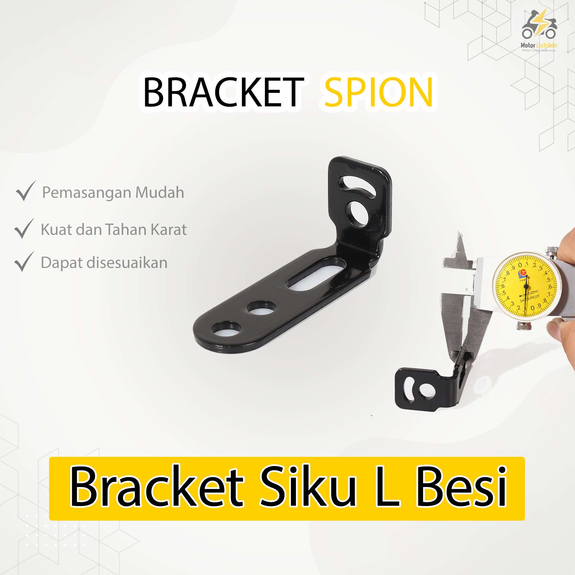 Jual Bracket Siku L Motor Breket Plat Siku Besi