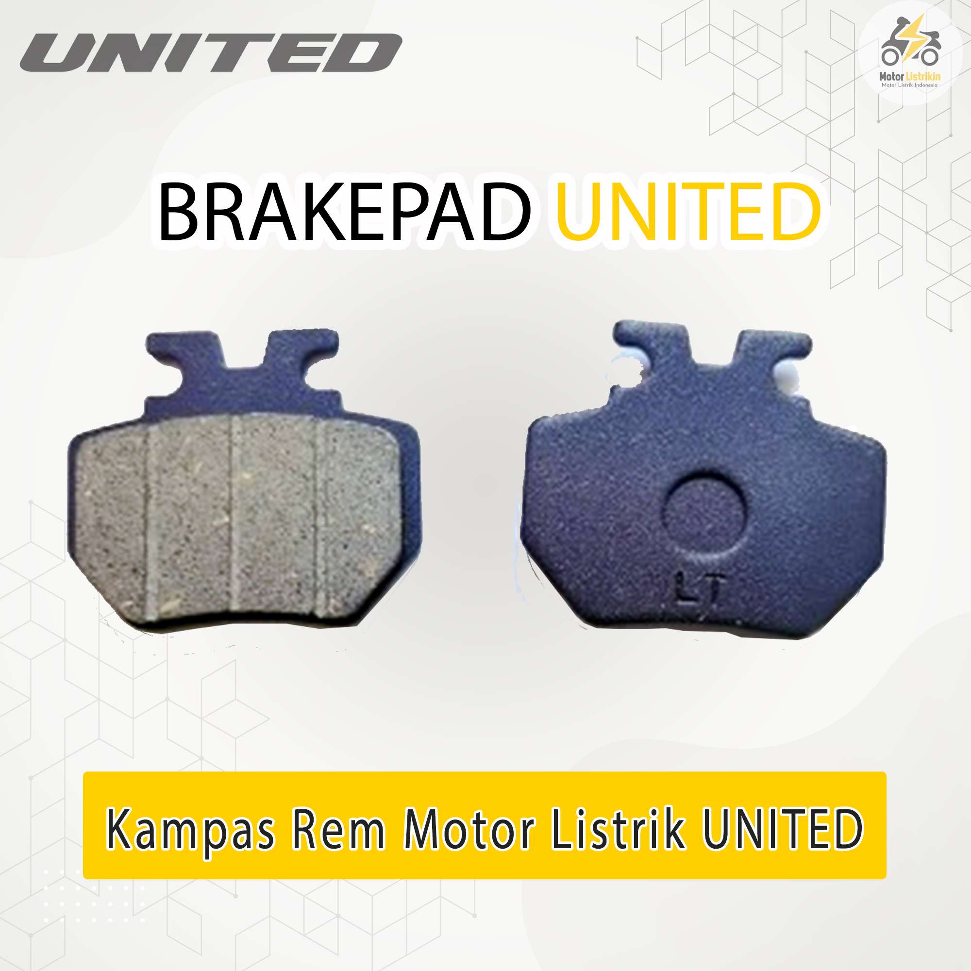 Jual Kampas Rem Motor Listrik United