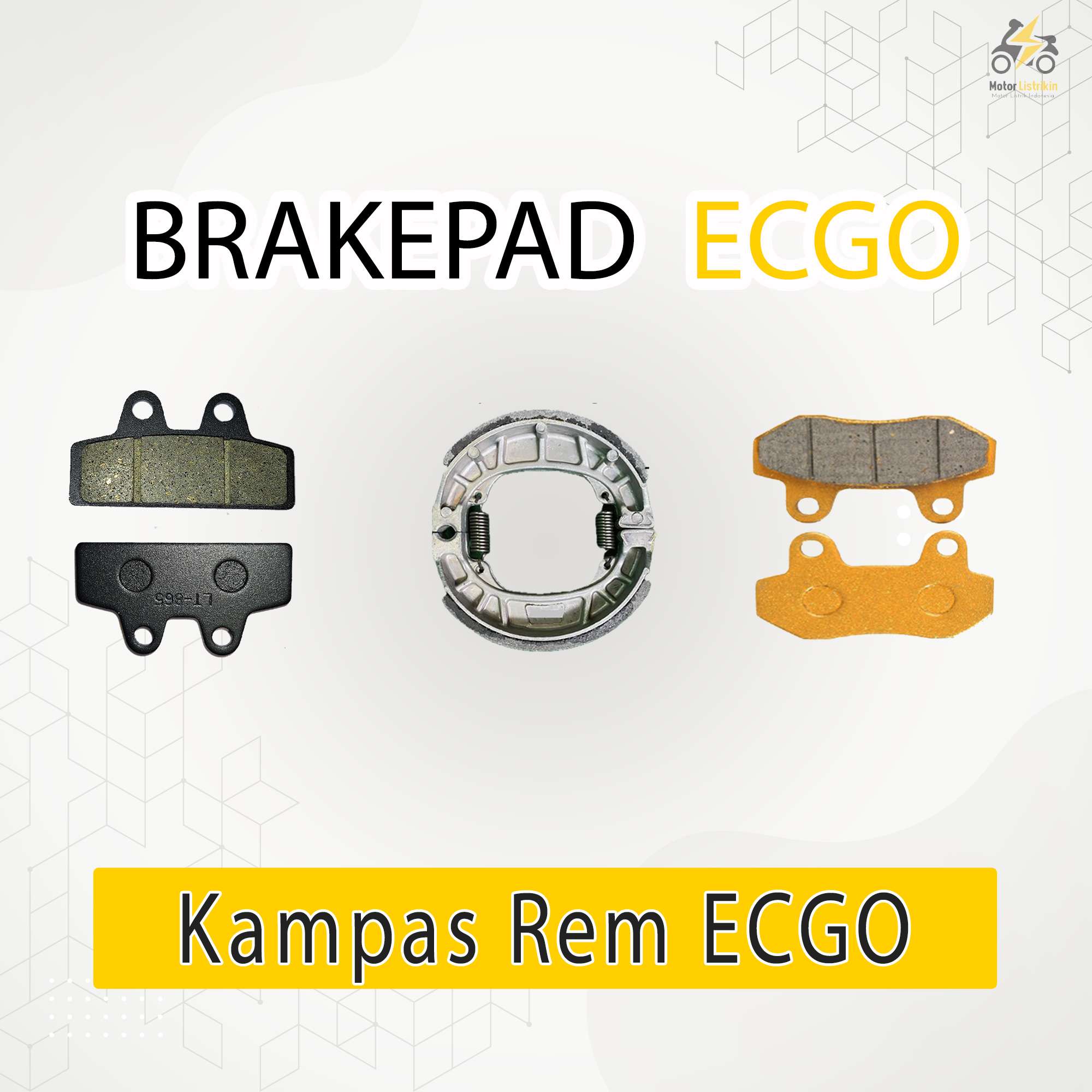 Jual Kampas Rem Motor Listrik ECGO