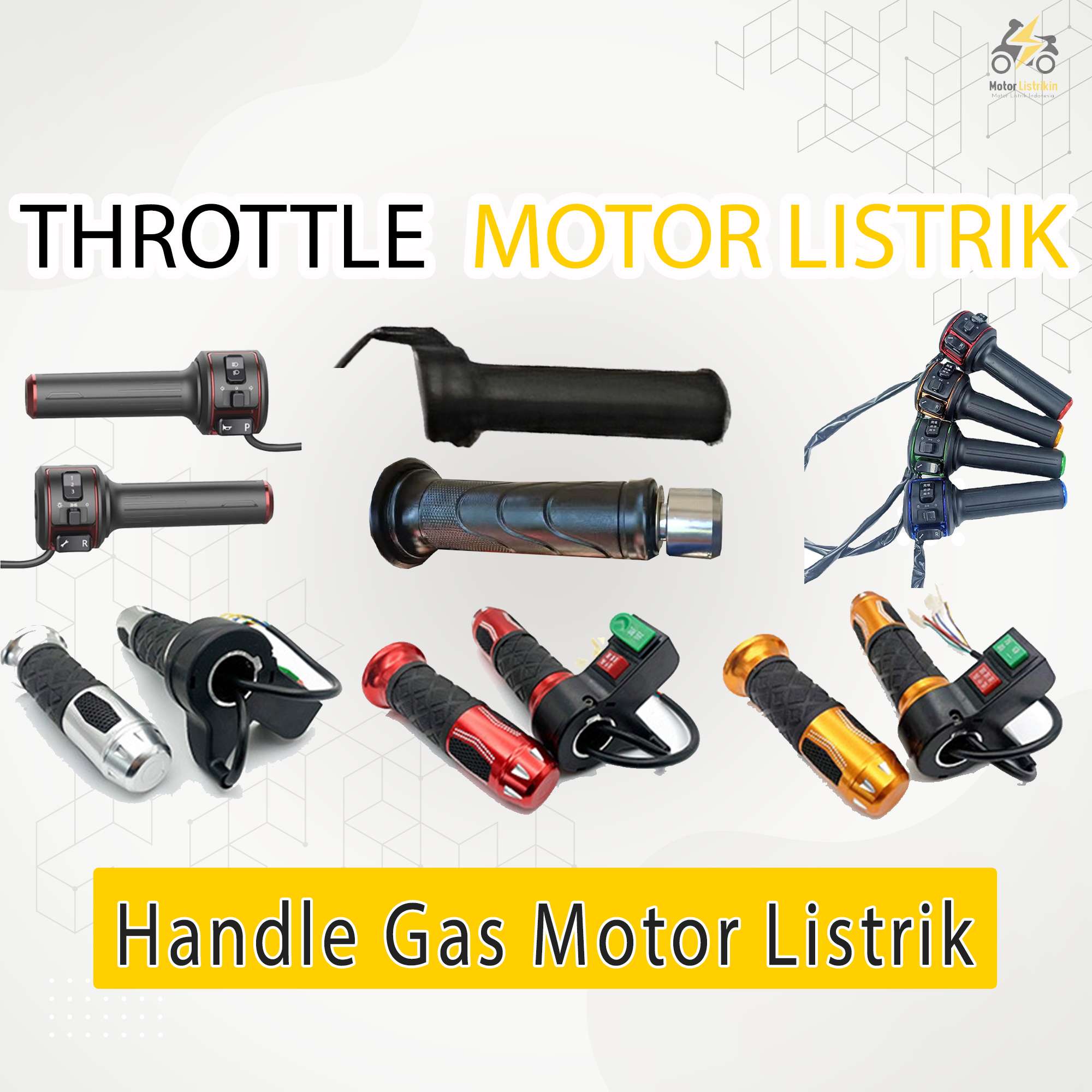 Jual Throttle Handle Gas Motor Listrik